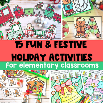 15 Fun and Educational Christmas Activities for Elementary Students ...