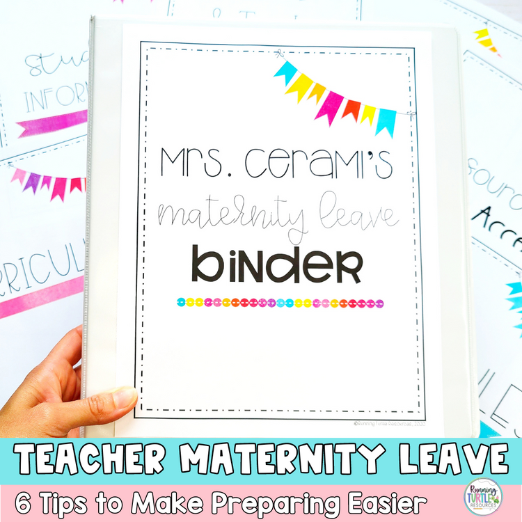 How To Successfully Plan for Maternity Leave as a Teacher – Running ...